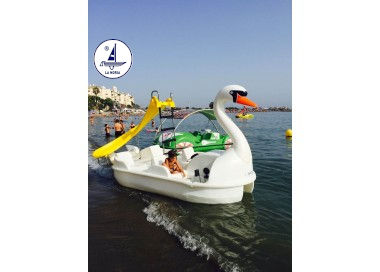 Tretboot-Der grosse Schwan