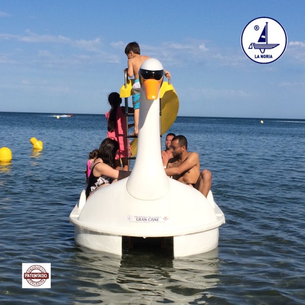 Tretboot-Der grosse Schwan